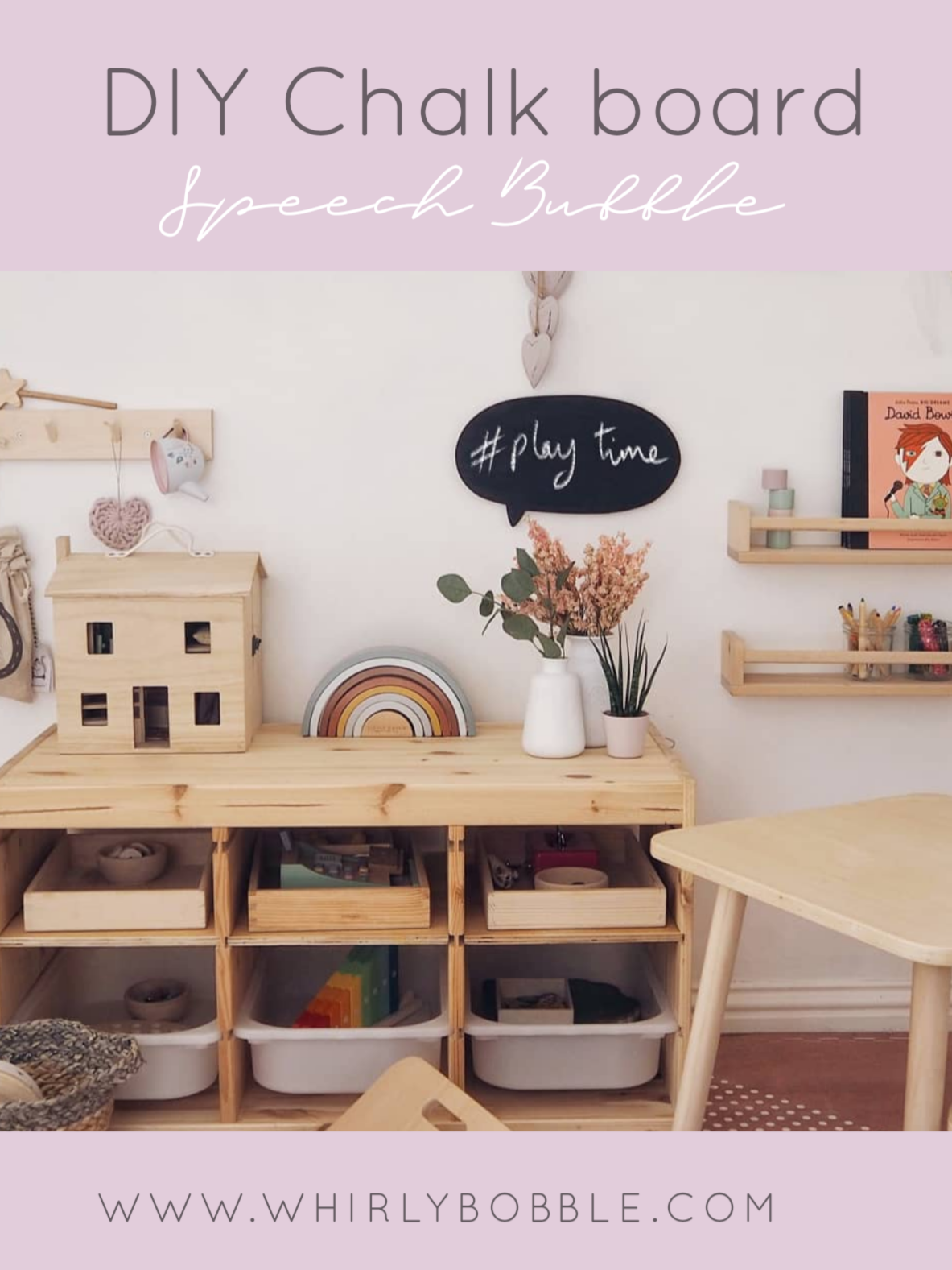 DIY Chalk board Speech Bubble — Whirlybobble : Parenting & Lifestyle Blog