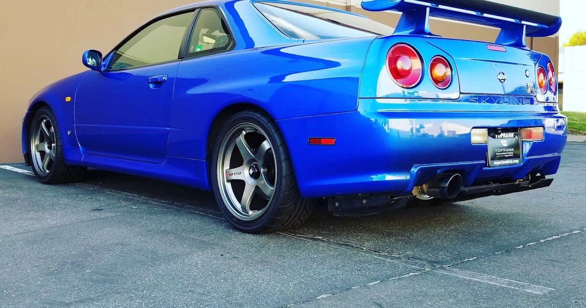 What was the most popular R34 Nissan Skyline GT-R color? - Nissan ...