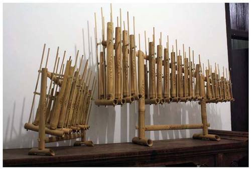 Angklung Indonesia " From Bamboo become beautifull musical instrument ...