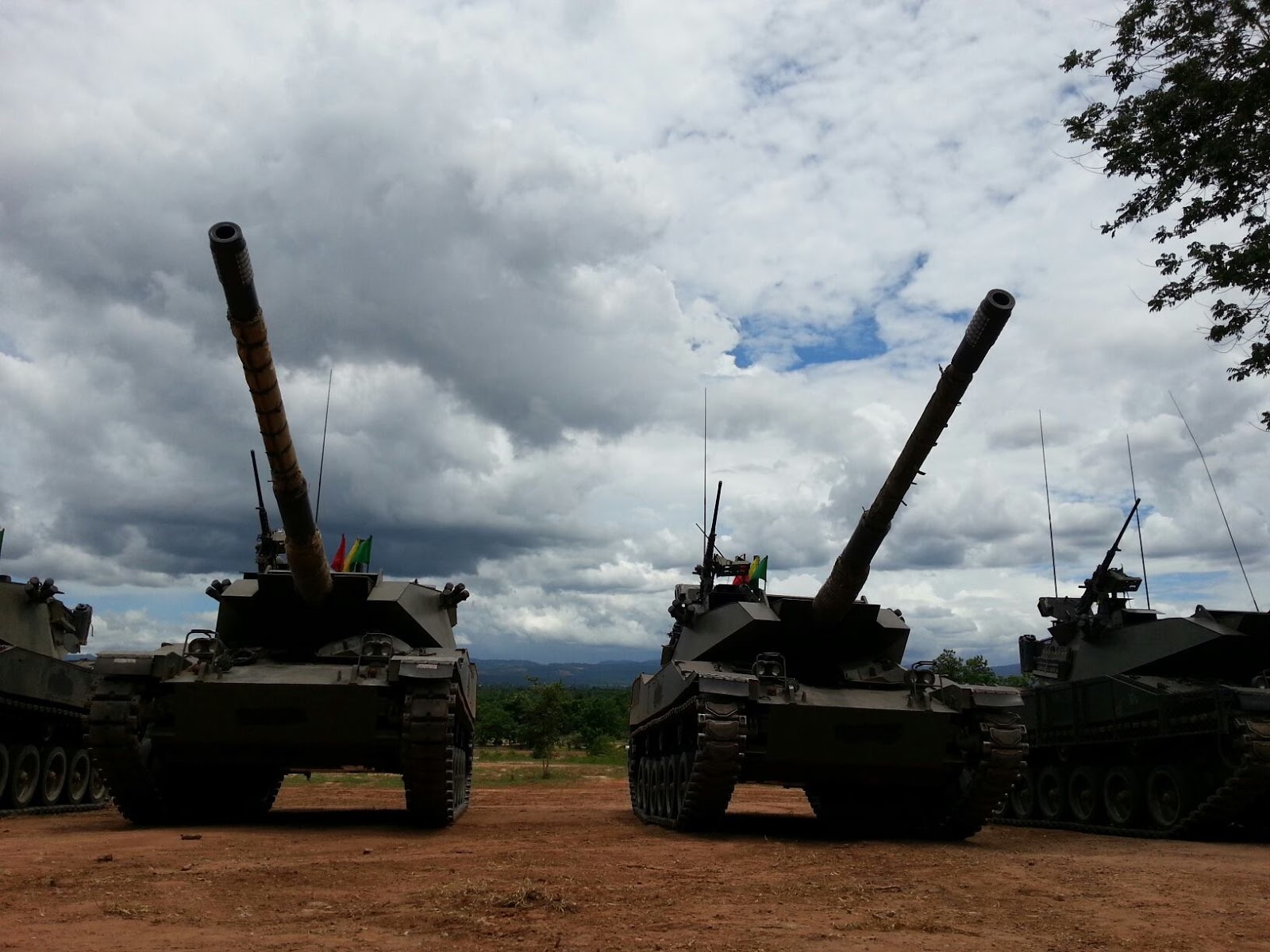 AAG_th บันทึกประจำวัน: ศักยภาพในการต่อสู้รถถังหลักของยานเกราะเหล่าทหารม้ากองทัพบกไทย-๒