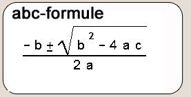 MONTE WIS: De ABC-formule