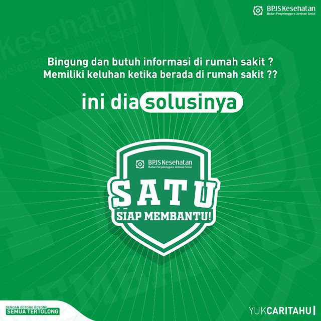 Ada BPJS Satu yang Siap Membantu Peserta JKN-KIS di Rumah Sakit ...