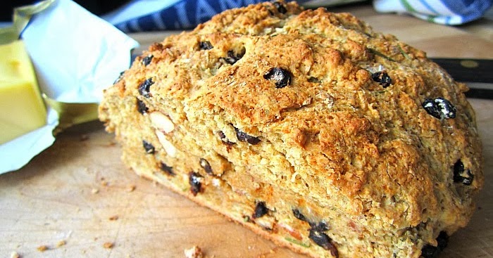 Rustic Rosemary Bread w/ Almonds & Raisins