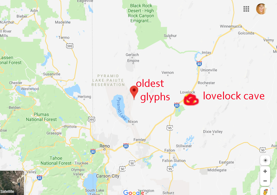 Lovelock Cave Series: Most Ancient Glyphs in America - Giants' Doing?