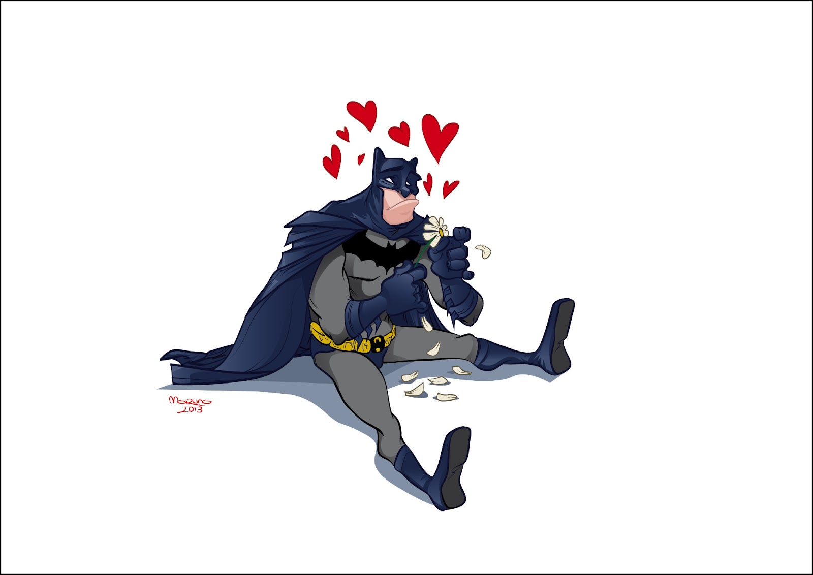 Sonia Moruno: Batman love color