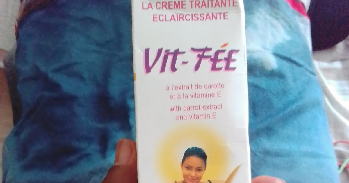 SugarWhite Beauty Solutions: Vit-Fee Skin Lightening Cream Bullet Review