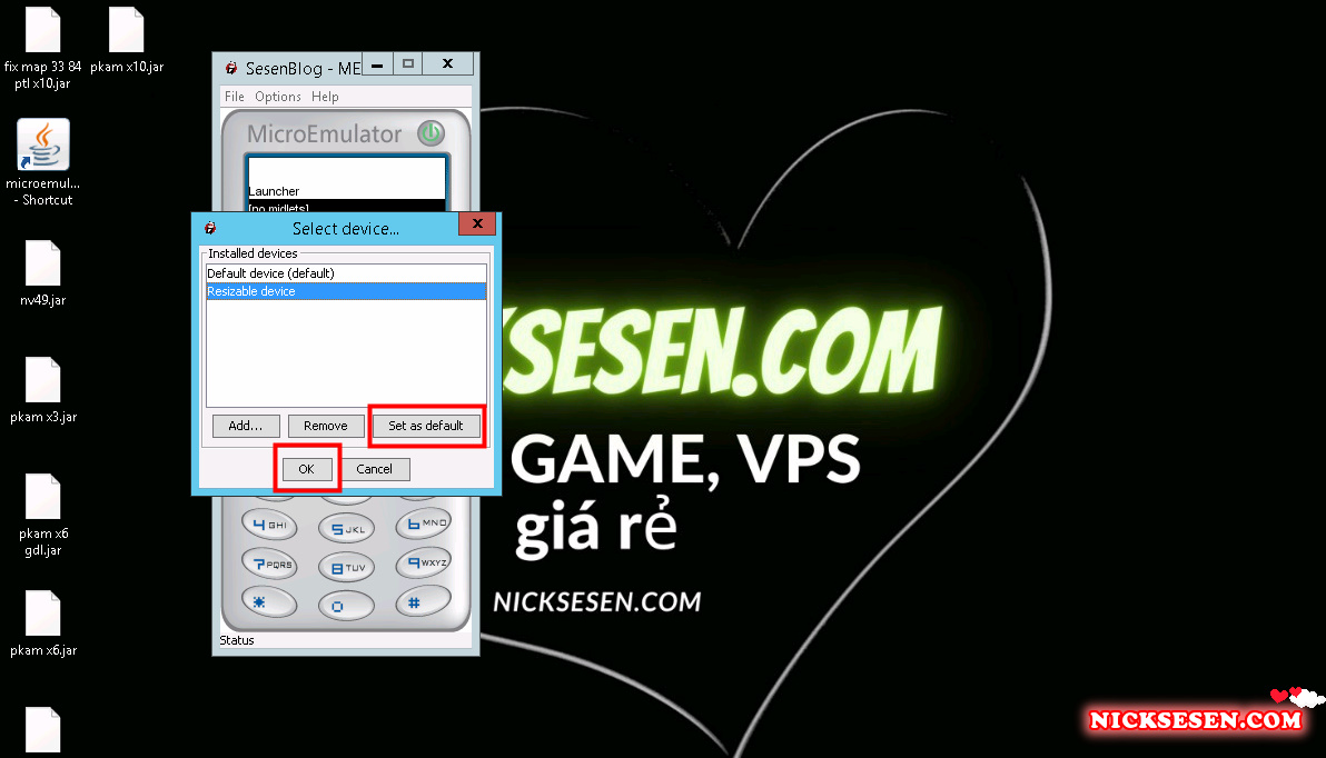 MicroEmulator - Phần Mềm Giả Lập Java Trên PC Siêu Tiện Ích