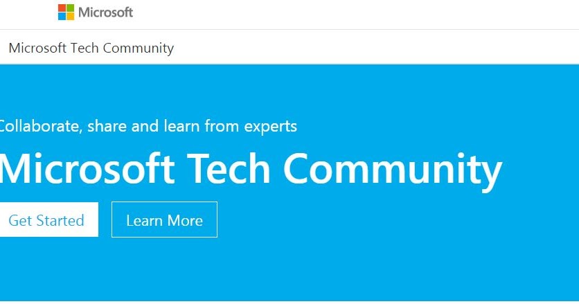 Exchange Anywhere: Microsoft Tech Community is now here!