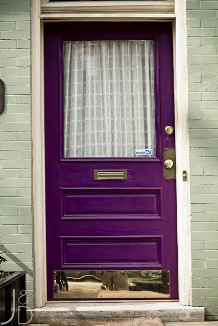 40 examples of colored entrance doors - Lady's Houses