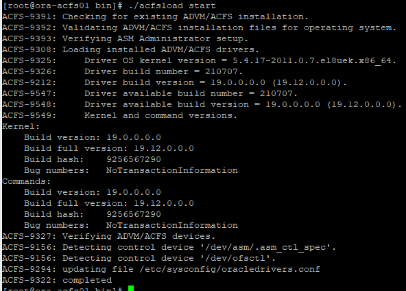 DBA Tips: 01.02. installation ACFS Modules DBA Tips: 01.02. installation ACFS Modules