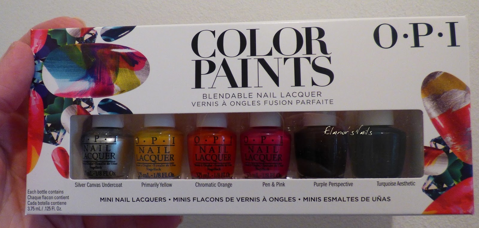 Elanor's Nails: OPI Color Paints!