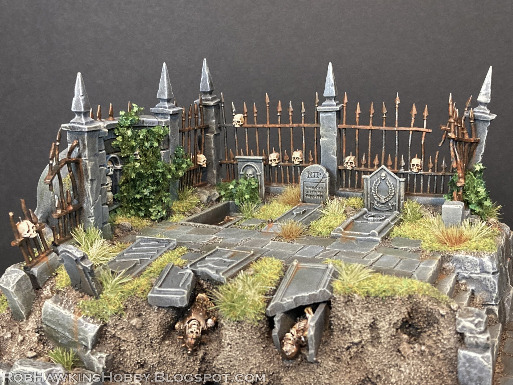 Rob Hawkins Hobby: Terrain Showcase: The Tombs of Tithing
