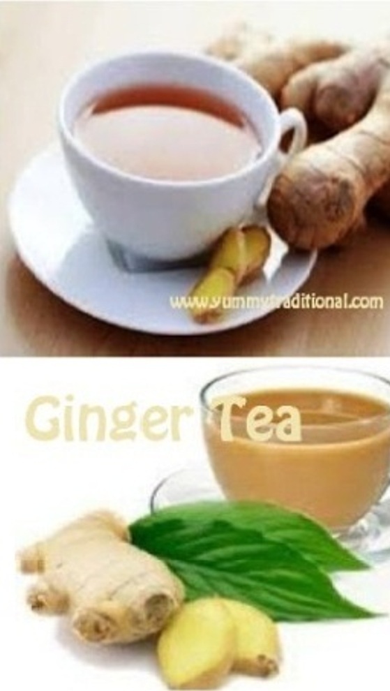 Ginger Tea Recipe - Yummy Traditional