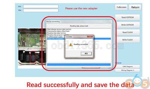 OBDII365 Technical Blog-Obdii365.com: How to use CGDI PRO to add CAS4 ...