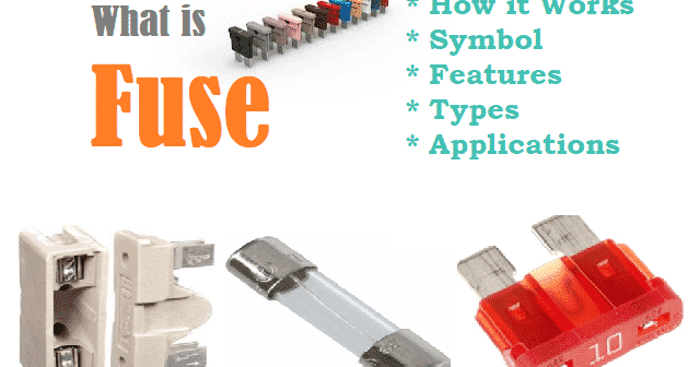 Tech Electrical master: What is Fuse – Symbols, Features, Types ...