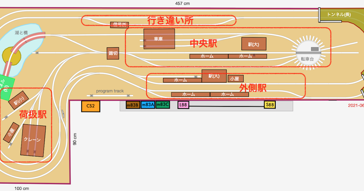 GoNow Train: レイアウト詳細説明