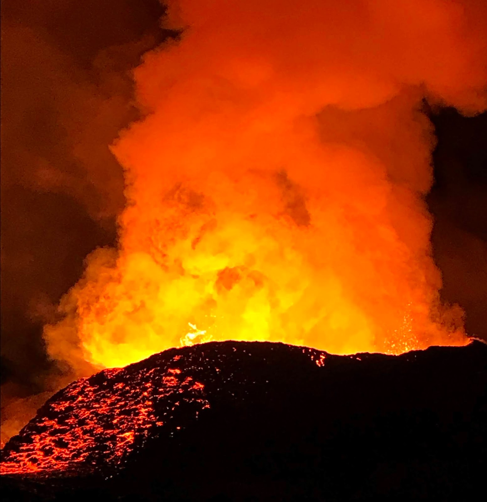 Volcano Water Fountain