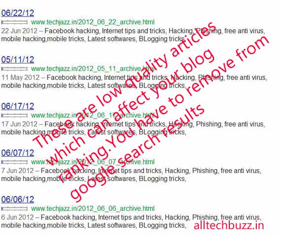 NewTinyTech: How to Identify and Remove Low Quality Content from Google