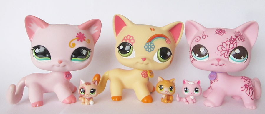 Littlest pet shop blogi: Isot deco pets kissat / xxl deco pet cats