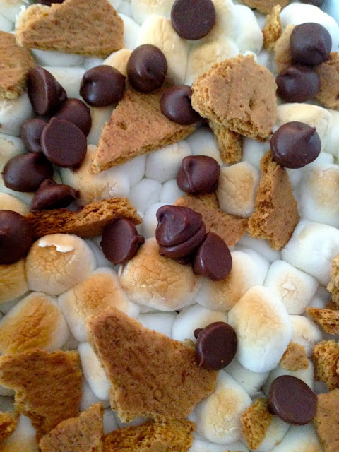 The Preppy Hostess : Rice Krispie S’mores On a Stick