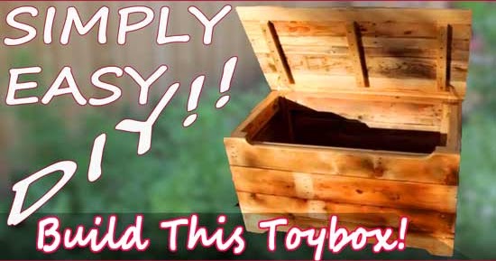 Simply Easy DIY: DIY Rustic Toybox