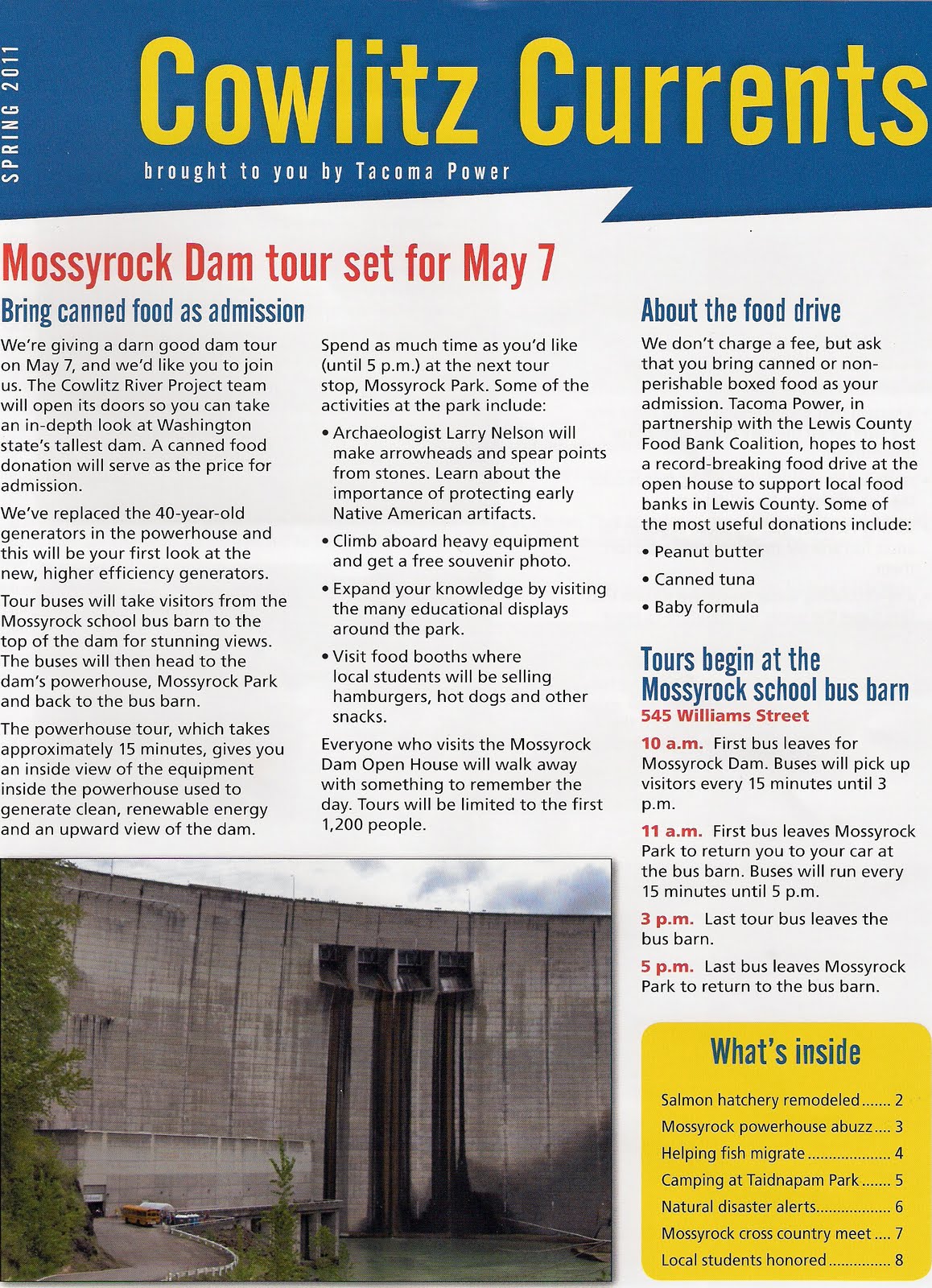 MOSSYROCK COMMUNITY BLOG . . .We Are The Heart of Lewis County: Tacoma ...