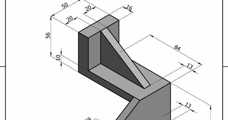 3D modeling Practice #4 | Studycadcam.com
