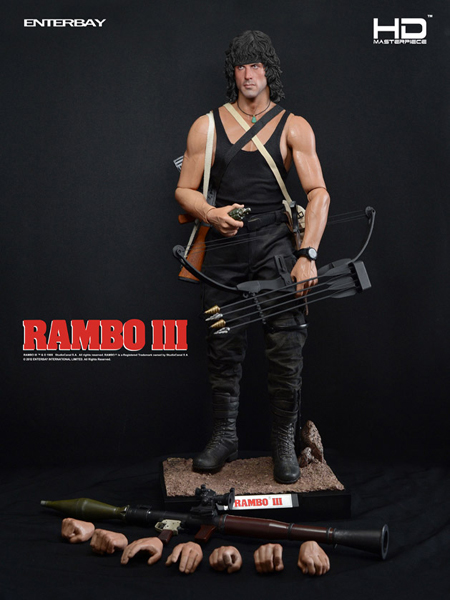Hot Toys / Sideshow Collectibles - Escala 1/6: Rambo III - Escala 1/4 ...