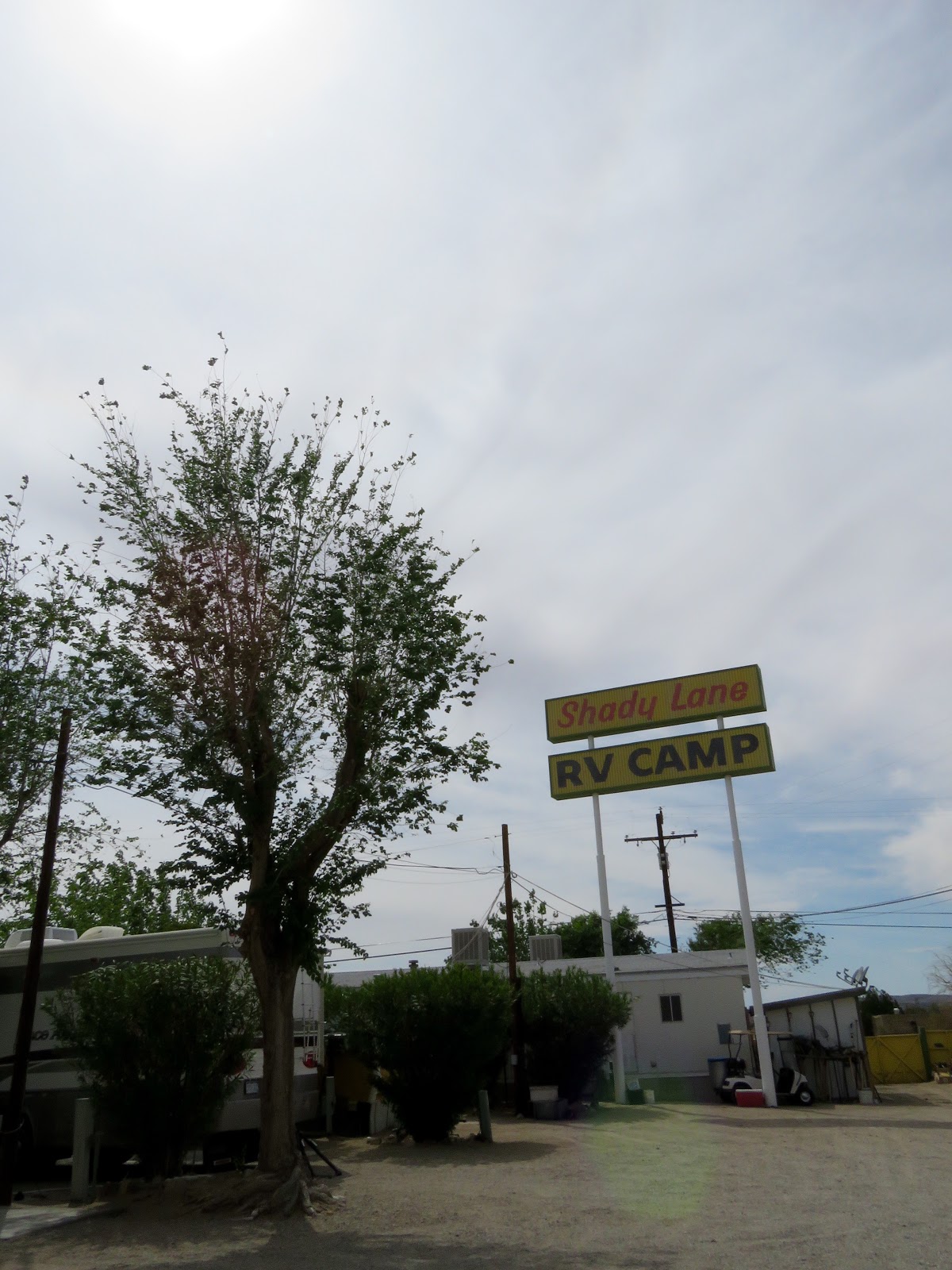 Winds of Destiny - RVLife: Shady Lane RV Camp, April 13 to April 20, 2016