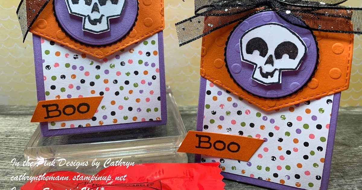 In the Pink, Designs by Cathryn: SKELETON TREAT BOX from SCRAPS with ...