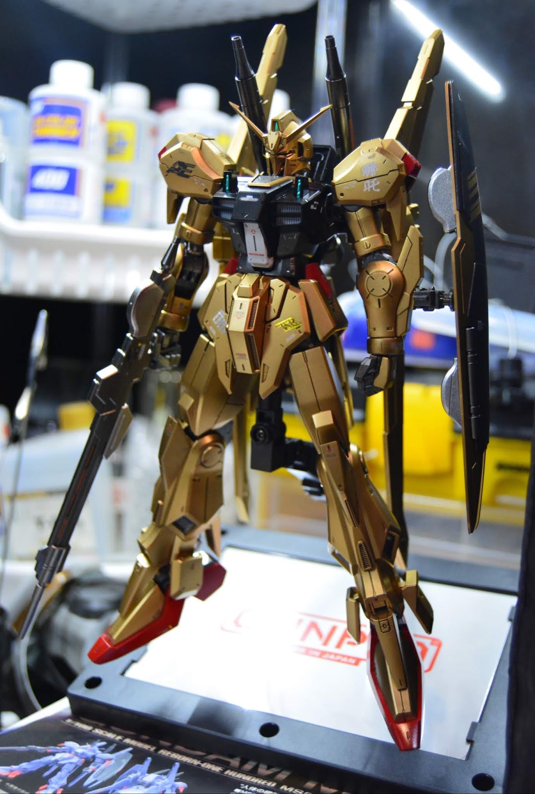 Painted Building: RE 1/100 Gundam MK-III Ver. Japran Hyaku Shiki Color