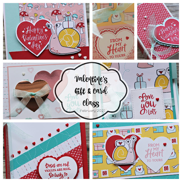 Naptime is Stamptime: Valentine's Gift & Card Class