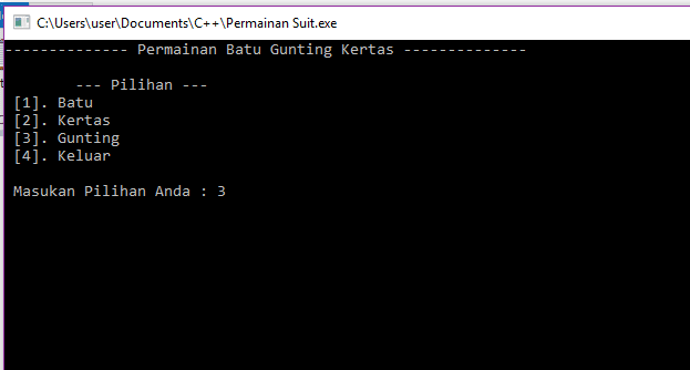 Tutorial C++ | Cara Membuat Program Permainan Suit (Batu, Gunting ...