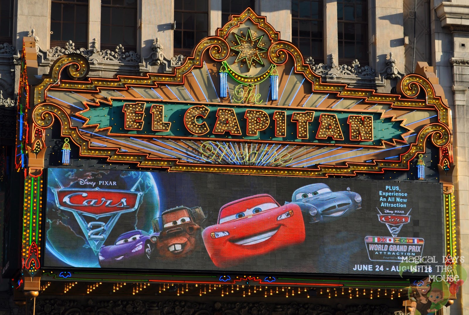 Magical Days with the Mouse: Cars 2 World Grand Prix Outdoor Attraction ...