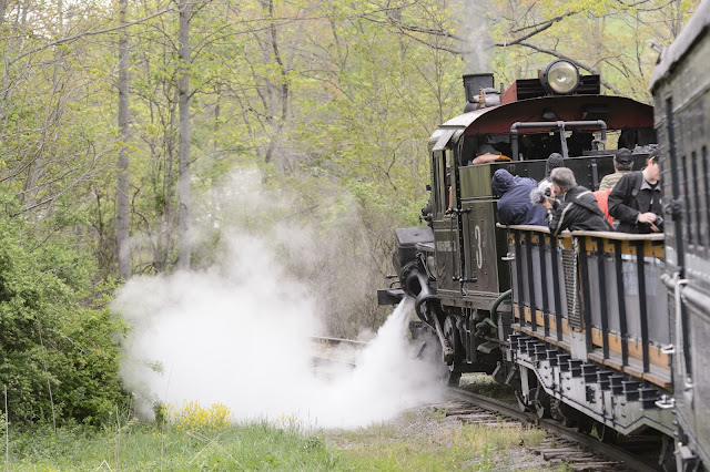 Bubba's Garage: Cass Railfan Weekend - Photos of the Durbin Rocket