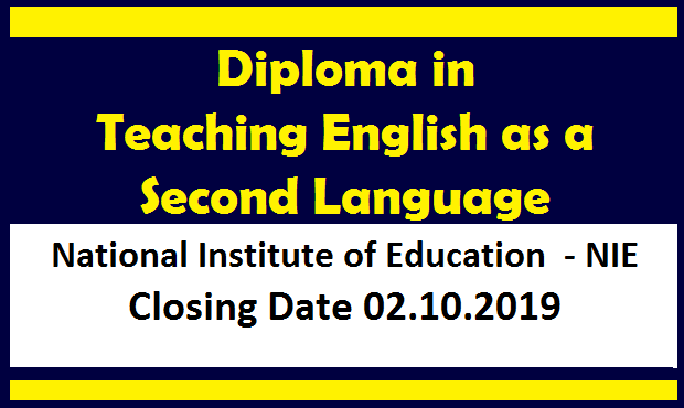 Diploma in Teaching English as a Second Language - Teacher