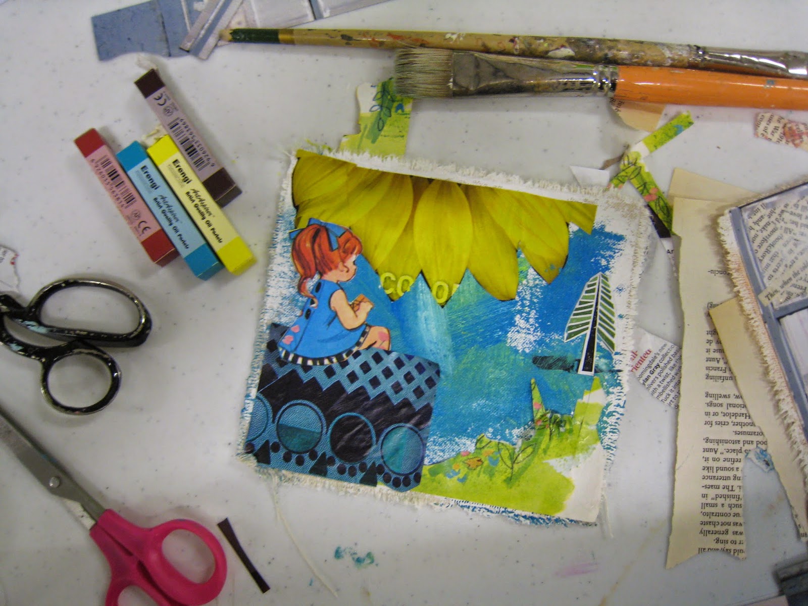 Growing a Tapestry: Try Collage for Design Ideas