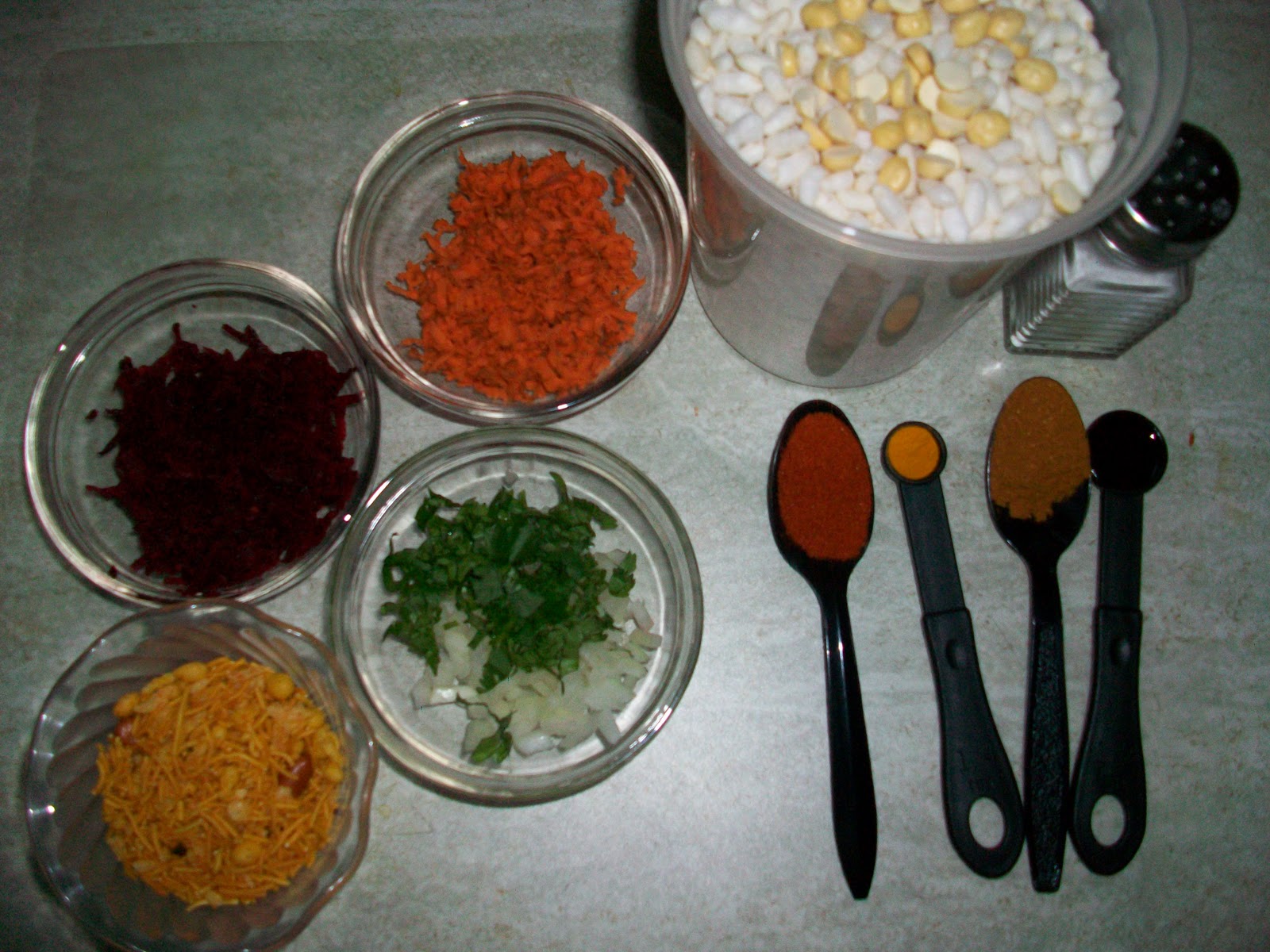 Spicy Treats: Masala Pori / Spicy Masala Kara Pori / Masala Pori With ...