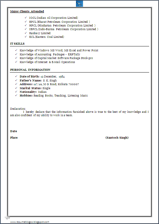 RESUME BLOG CO: June 2014