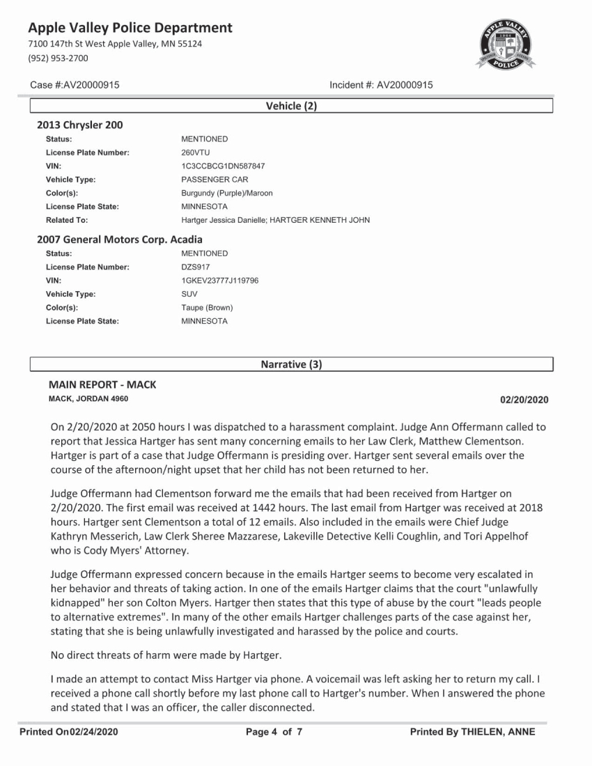 Lion News: Do You Remember That False Police Report (No True Threats ...