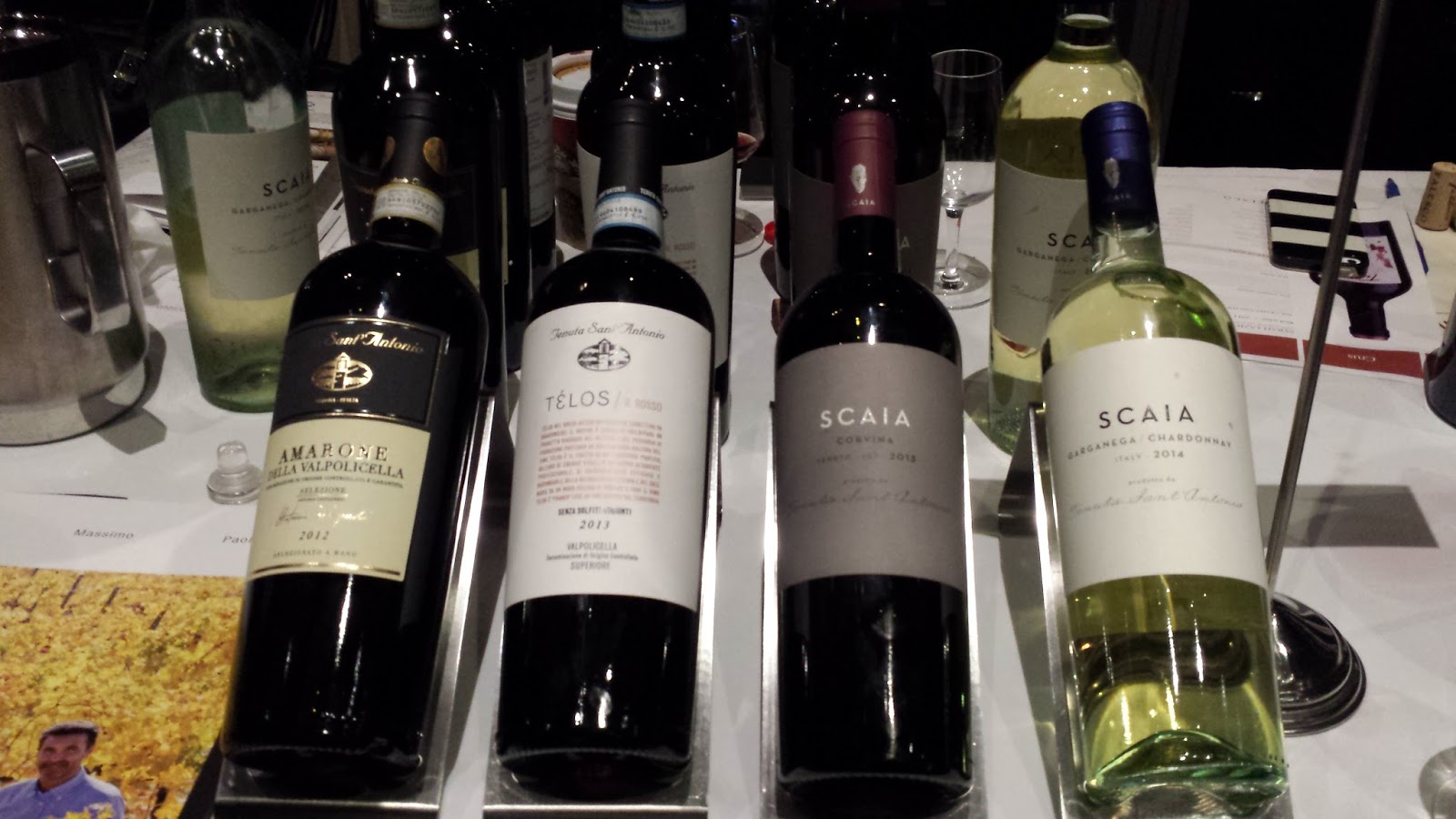 CHINO KINO: Mark Anthony wine tasting