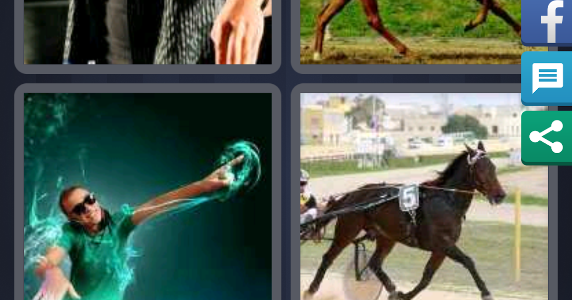 4 Pics 1 Word Answers Solutions: LEVEL 389 JOCKEY