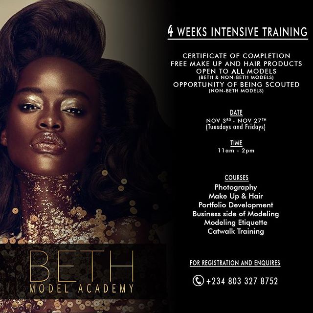 MODELS DIARYS: The Beth Model Academy