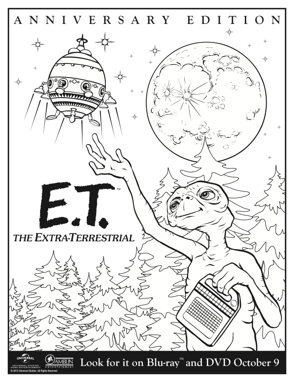 Et Coloring Pages ~ Coloring Print