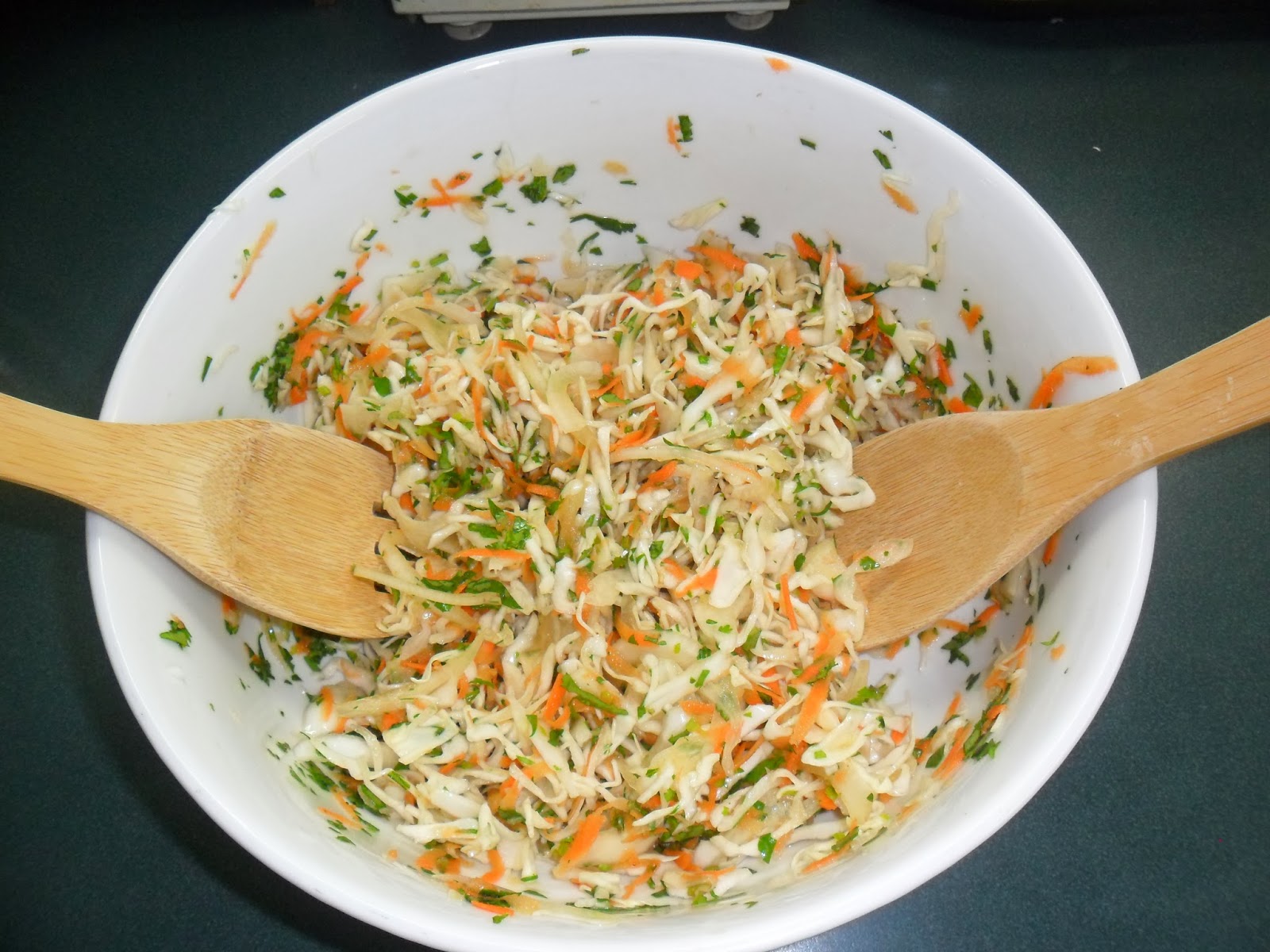 En la Cocina de la Tia Clacla: Ensalada de Repollo o Col Blanco
