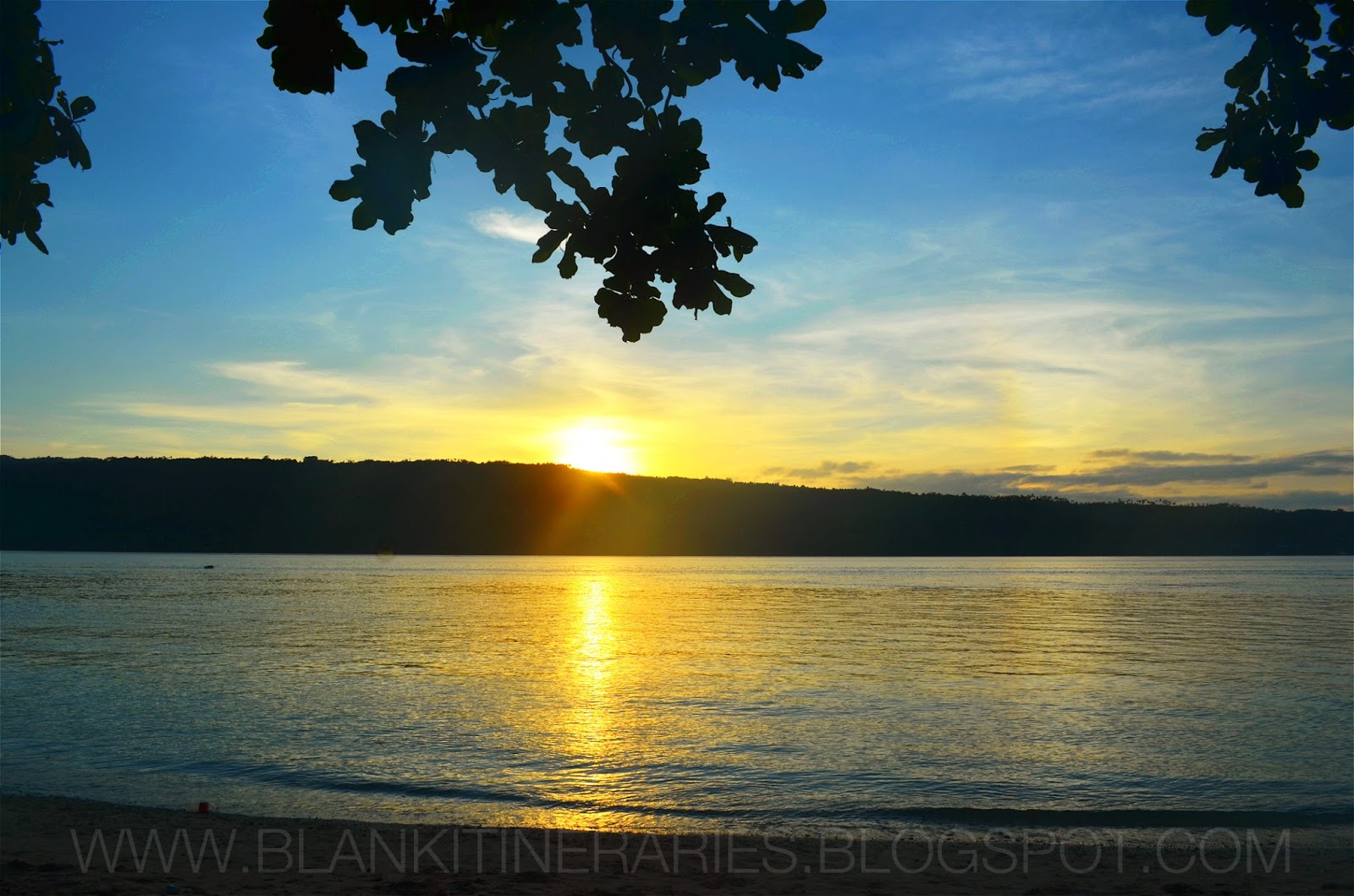 BLANK ITINERARIES: TALICUD ISLAND, ISLAND GARDEN CITY OF SAMAL, DAVAO ...