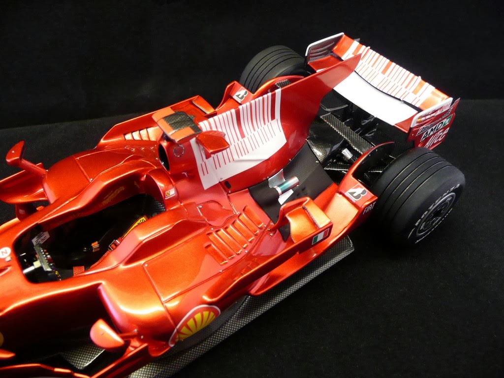 Plastic Corner: Ferrari F2008 Hungary GP (Studio 27 1:20)