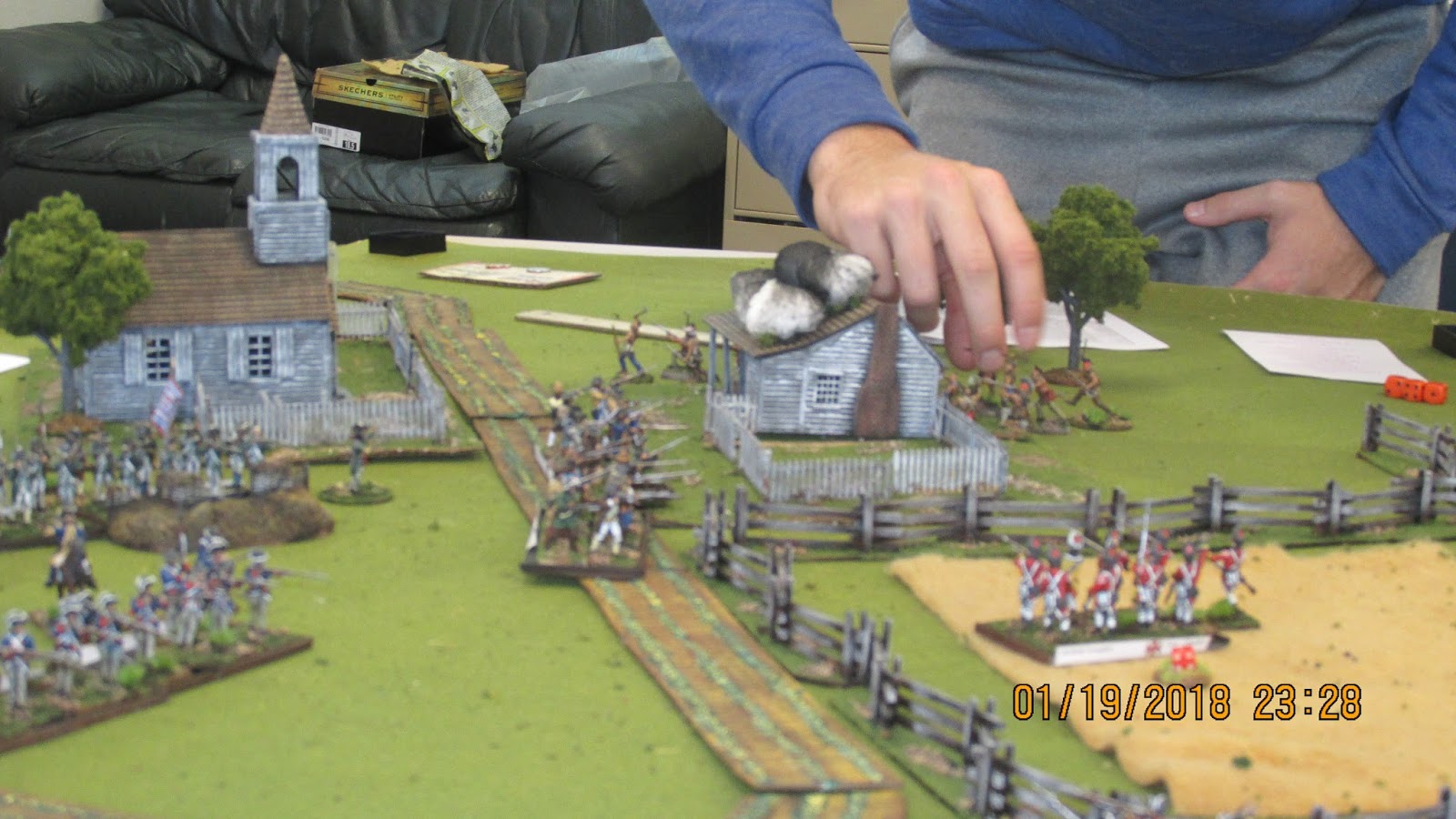 Winser's Wargaming Page: Sharp Practice 2 AWI Game
