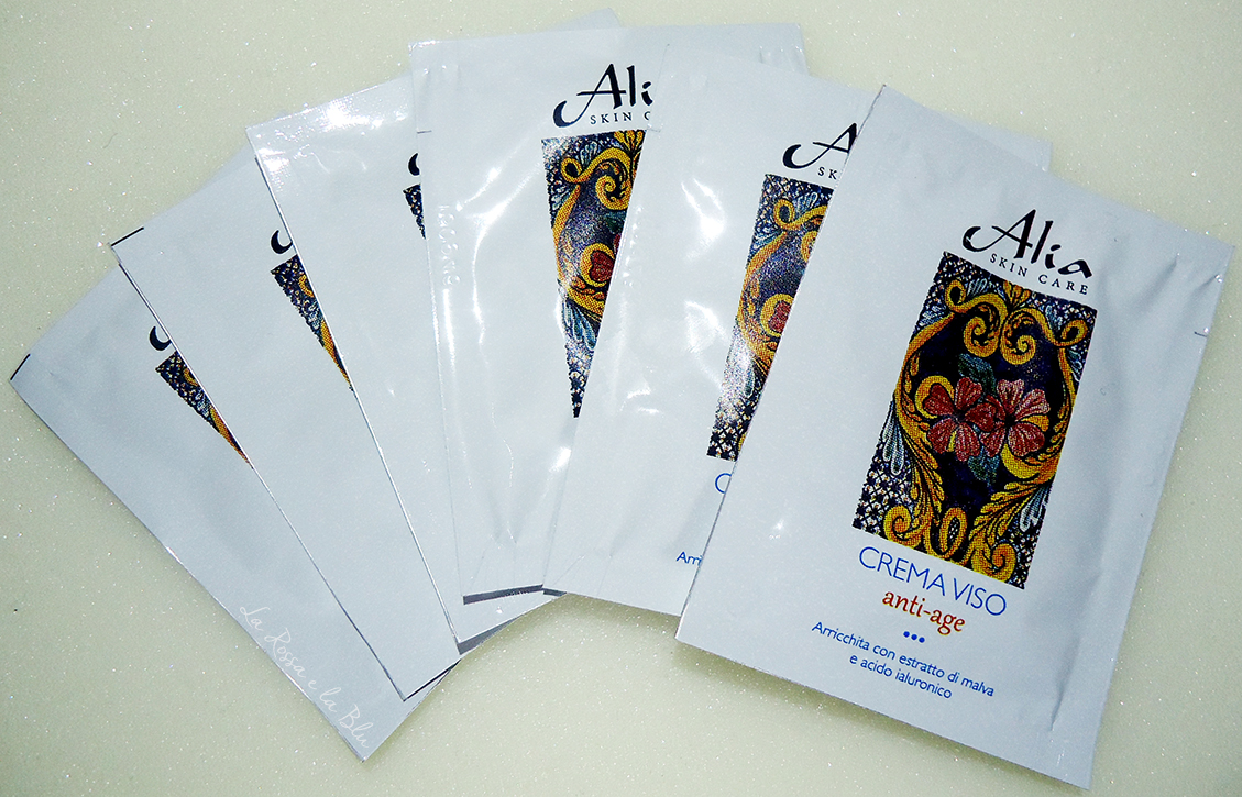 La Rossa e la Blu: Alia skin care - review