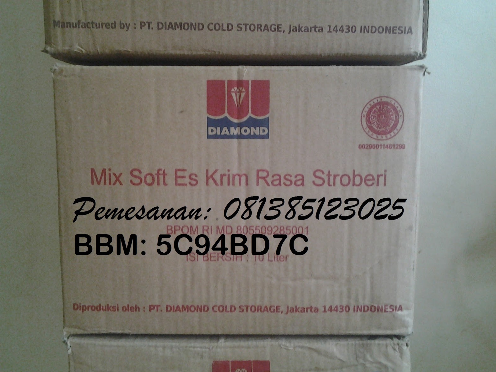 Bahan Soft Ice Cream: Soft Mix Diamond